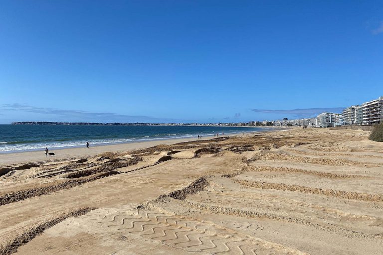 Nivellement de la plage de La Baule 2025 | Ville La Baule-Escoublac